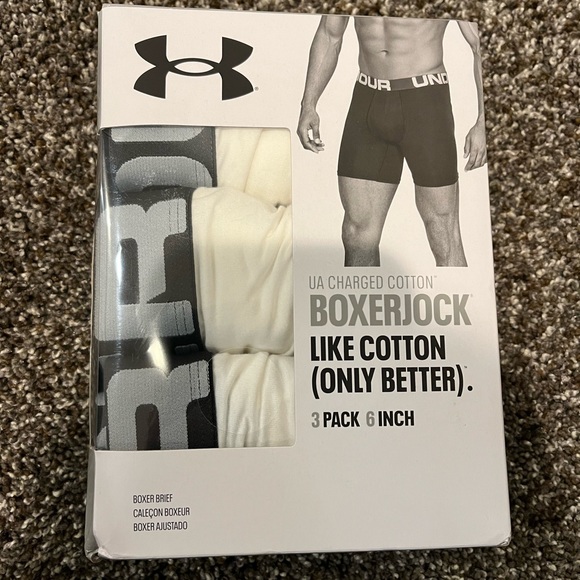 Under Armour | Underwear & Socks | Mens Three Pack Boxer Briefs Under ...
